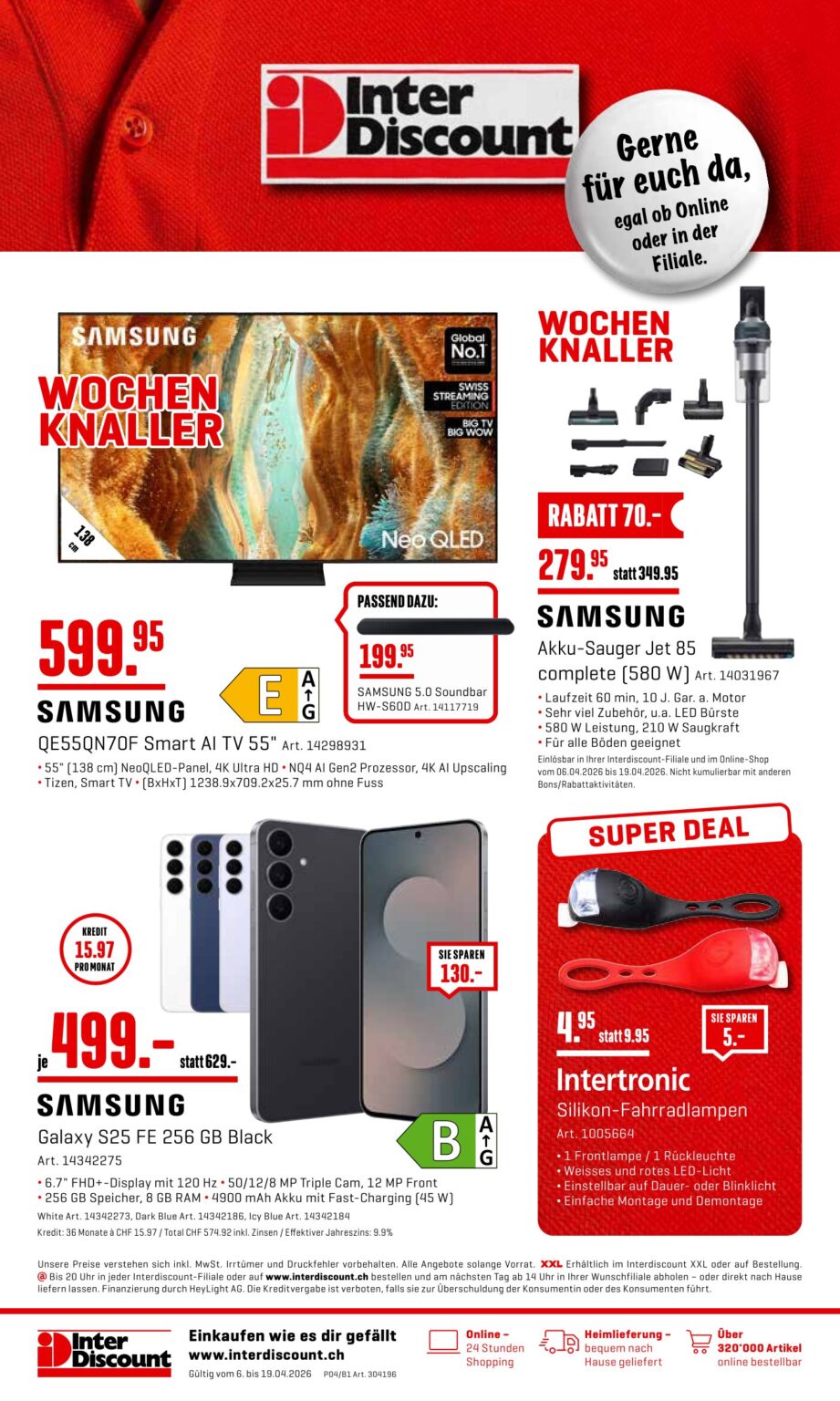 Interdiscount Aktionen und Angebote